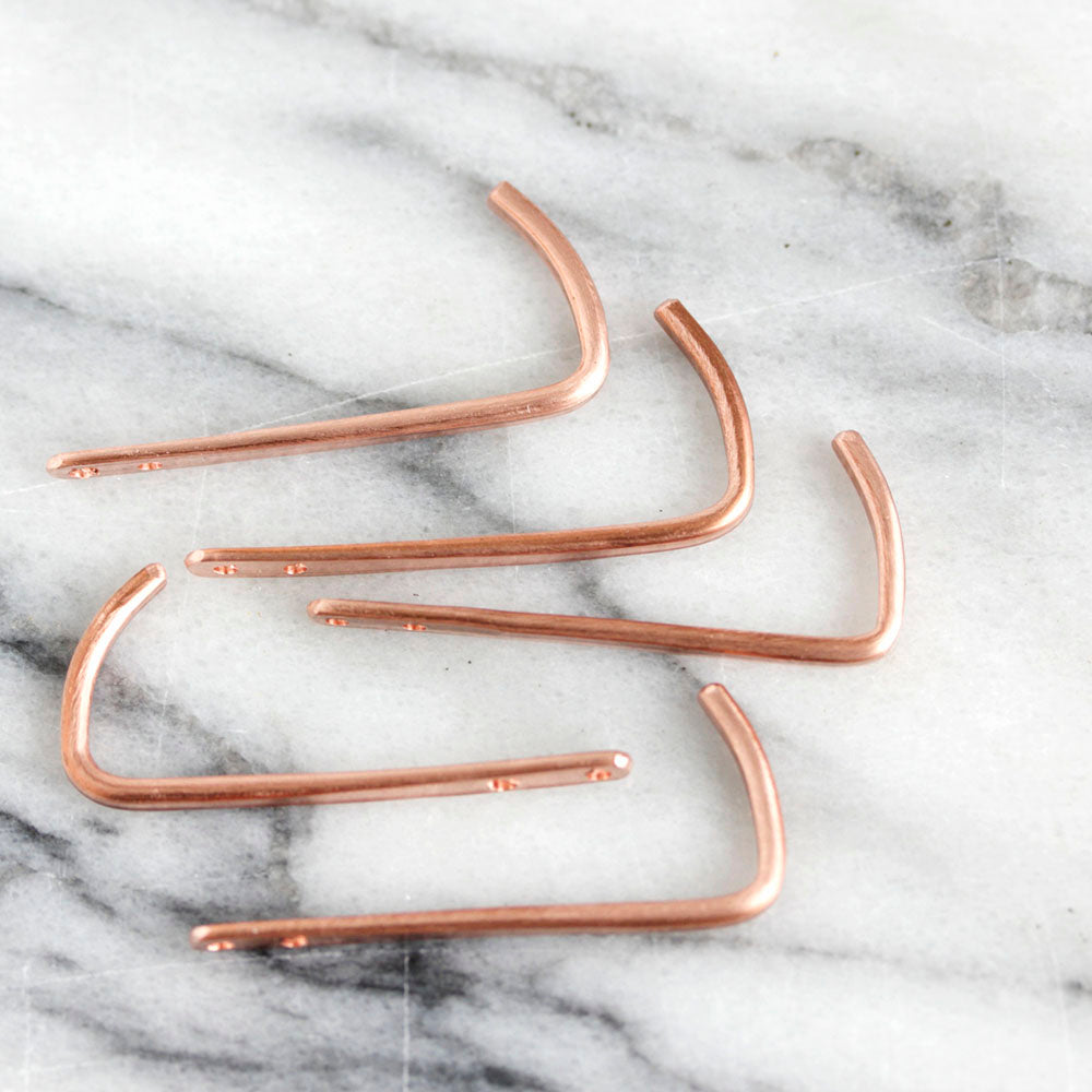 Hand Forged Copper Hook - Rebecca Haas Jewelry