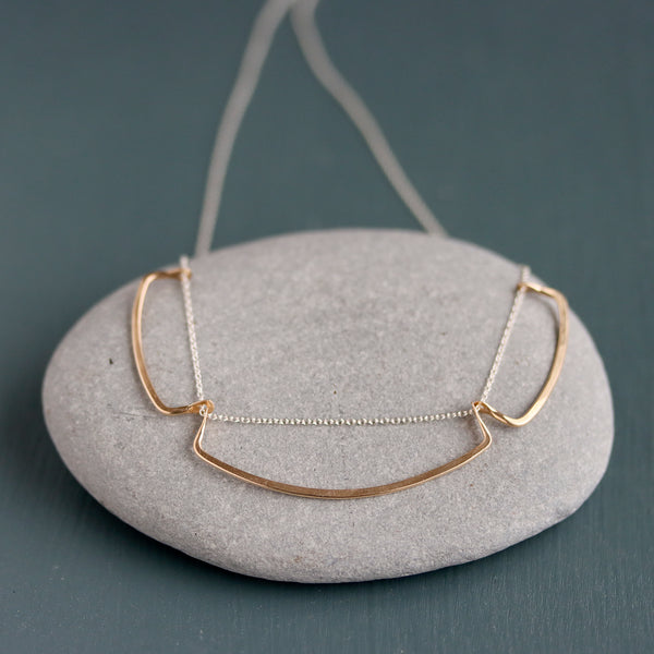 Valkyrie Necklace - Handmade Delicate and Elegant Sculptural Necklace ...