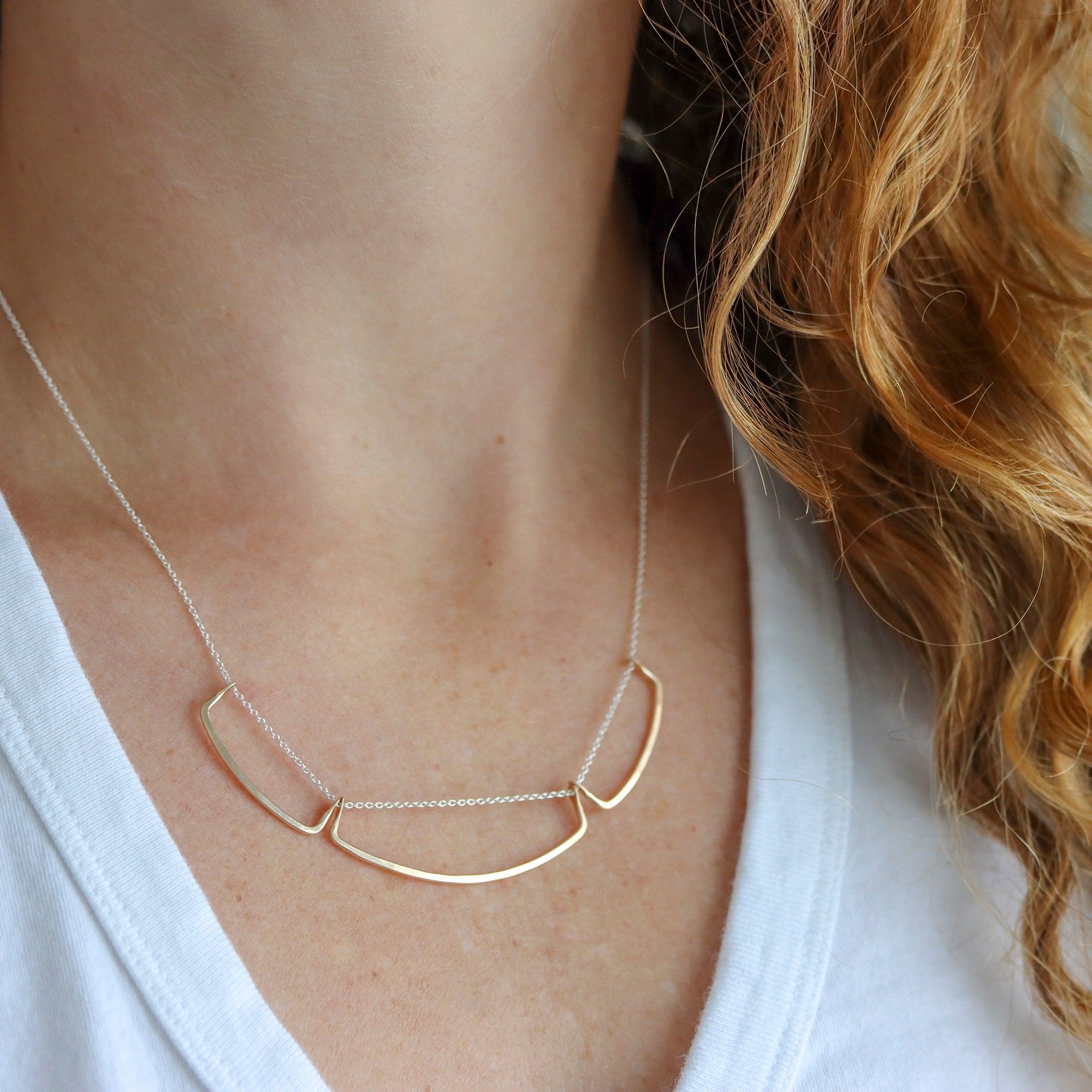 Valkyrie Necklace - Handmade Delicate and Elegant Sculptural Necklace ...